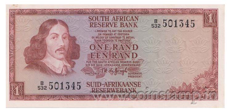 South Africa Rand Bank Note @ Coins and Stamps - CoinStamp.in