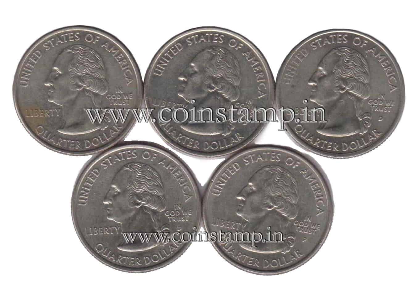 2001-State-Quarters-of-United-States-of-America-@-Coins-and-Stamps1 ...