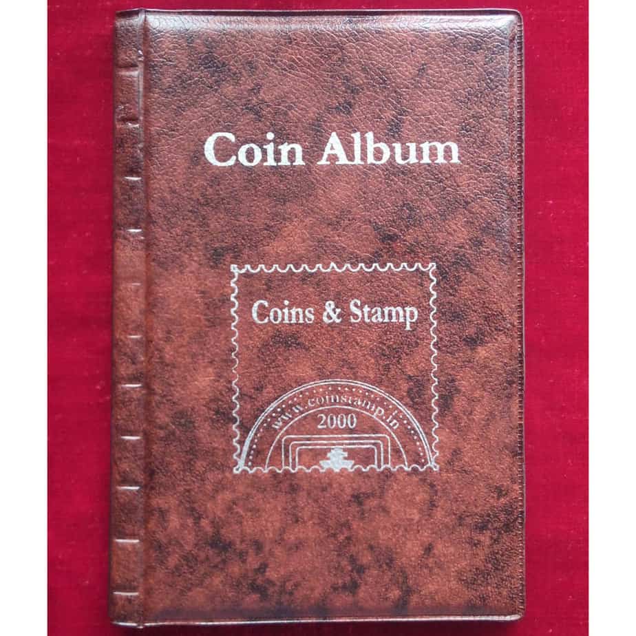 Coin Album Brown 60 Coins - CoinStamp.in