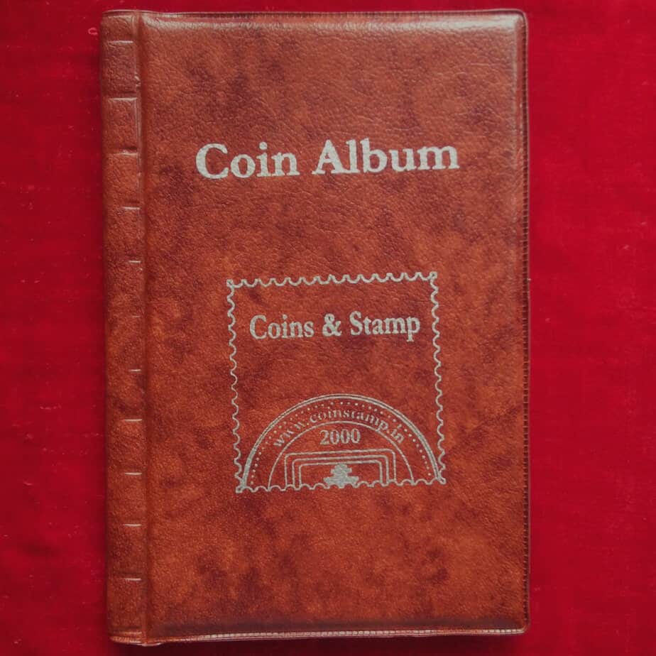 Coin Album Light Brown 60 Coins - CoinStamp.in