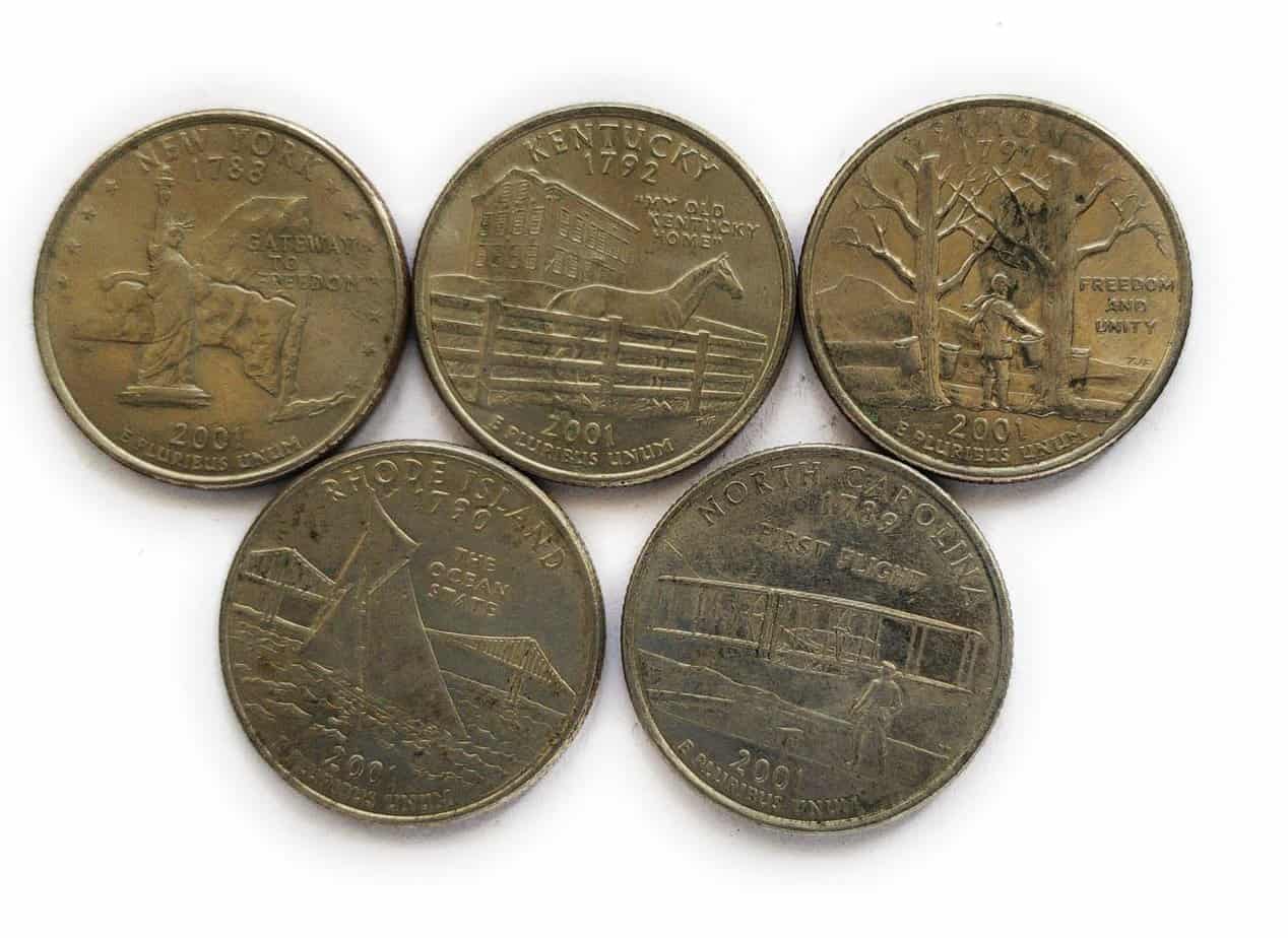 2001 State Quarters - CoinStamp.in