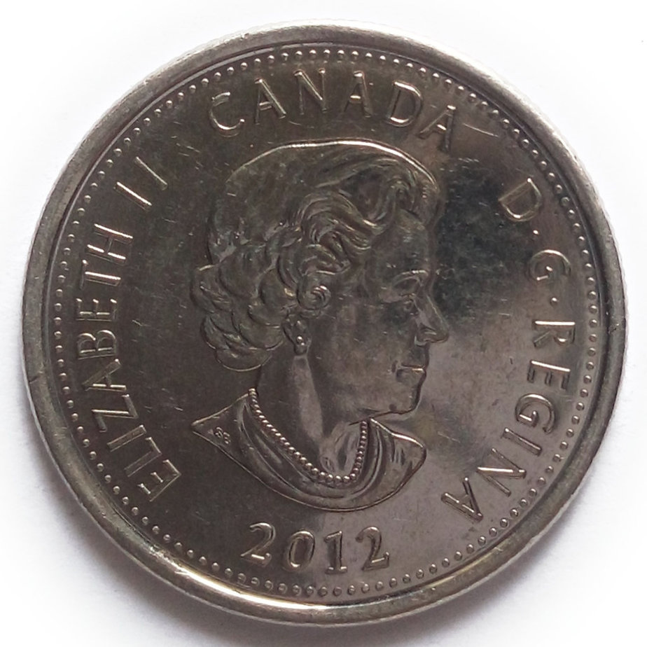 Canada 25 Cents Tecumseh Used @ Coins and Stamps - CoinStamp.in