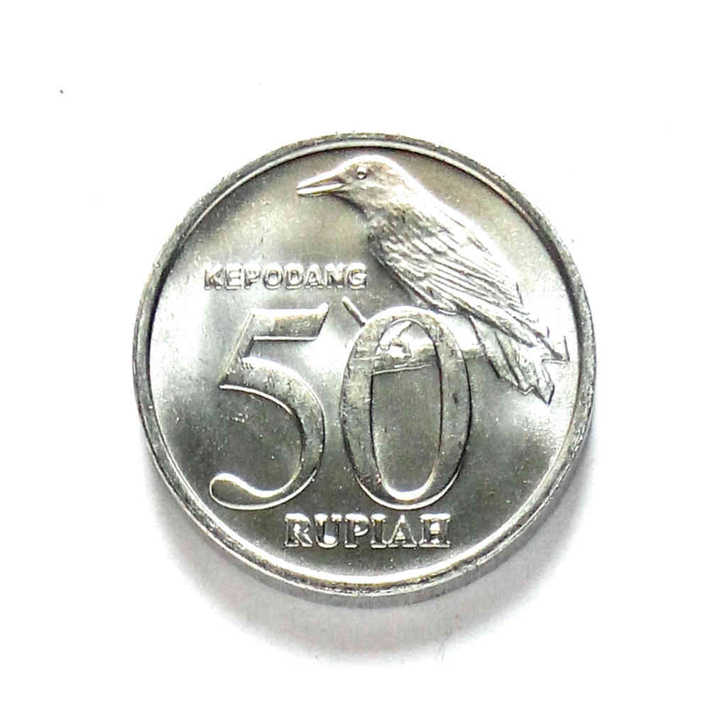 Indonesia 50 Rupiah Kepodang AUNC