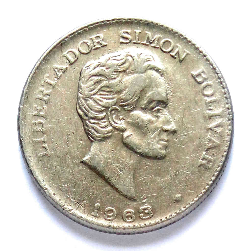 Colombia 50 Centavos - Simon Bolivar Used - CoinStamp.in