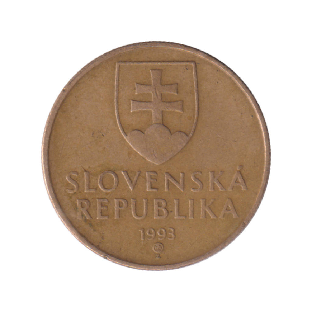 Slovakia 1 Koruna Used - CoinStamp.in