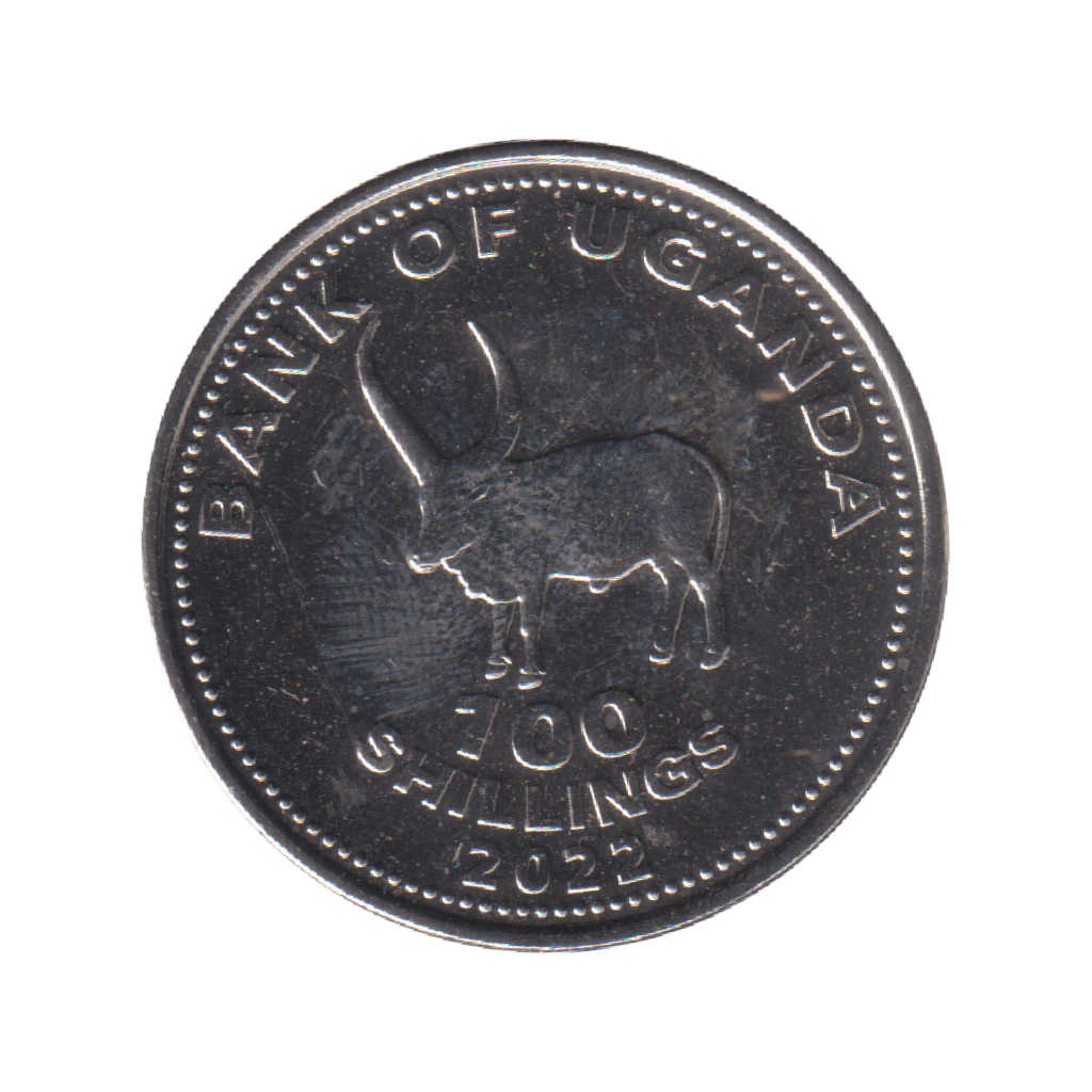 Uganda 100 Shillings Magnetic AUNC