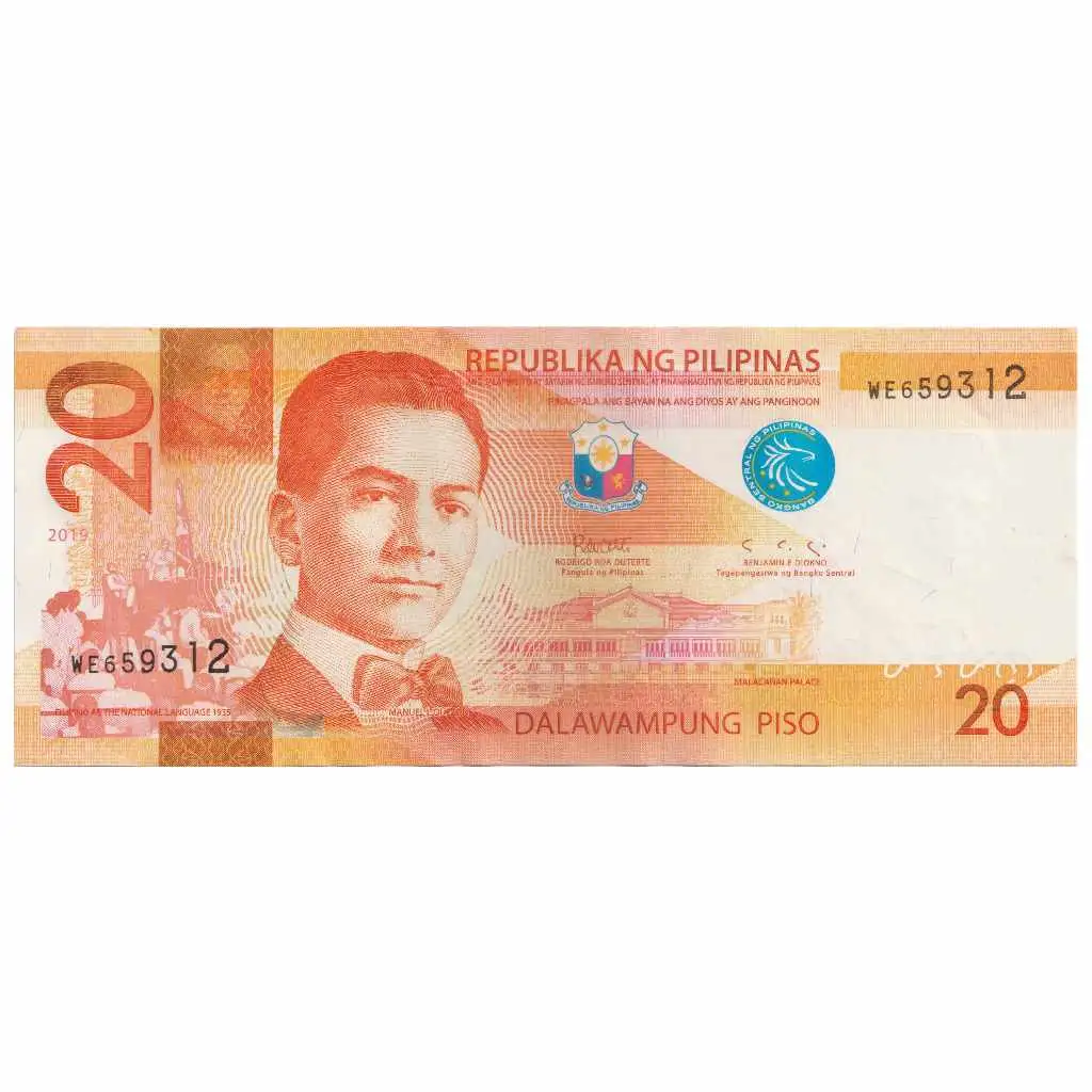 Philippines Currency: 20 Piso | New Generation Series